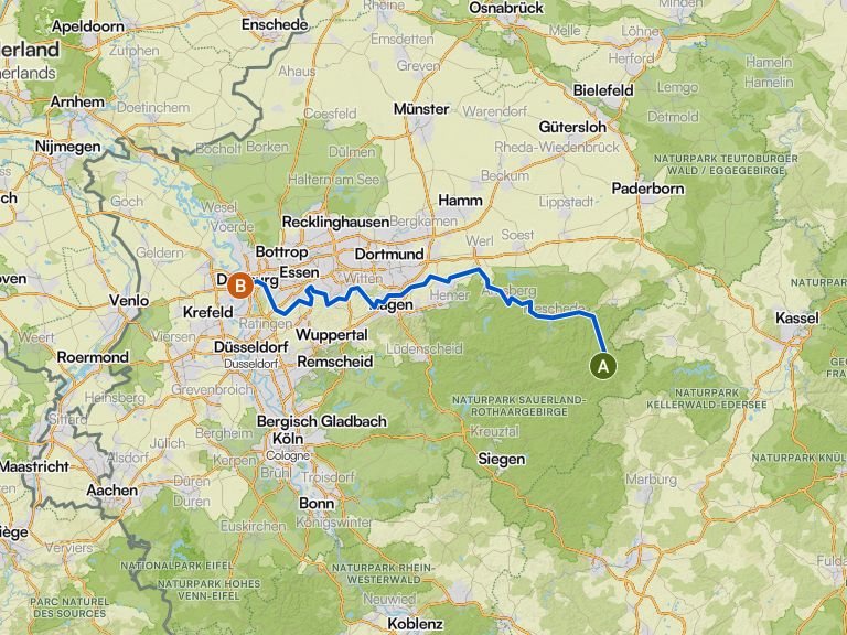 Ruhrtalradweg | Fahrradtour | Komoot
